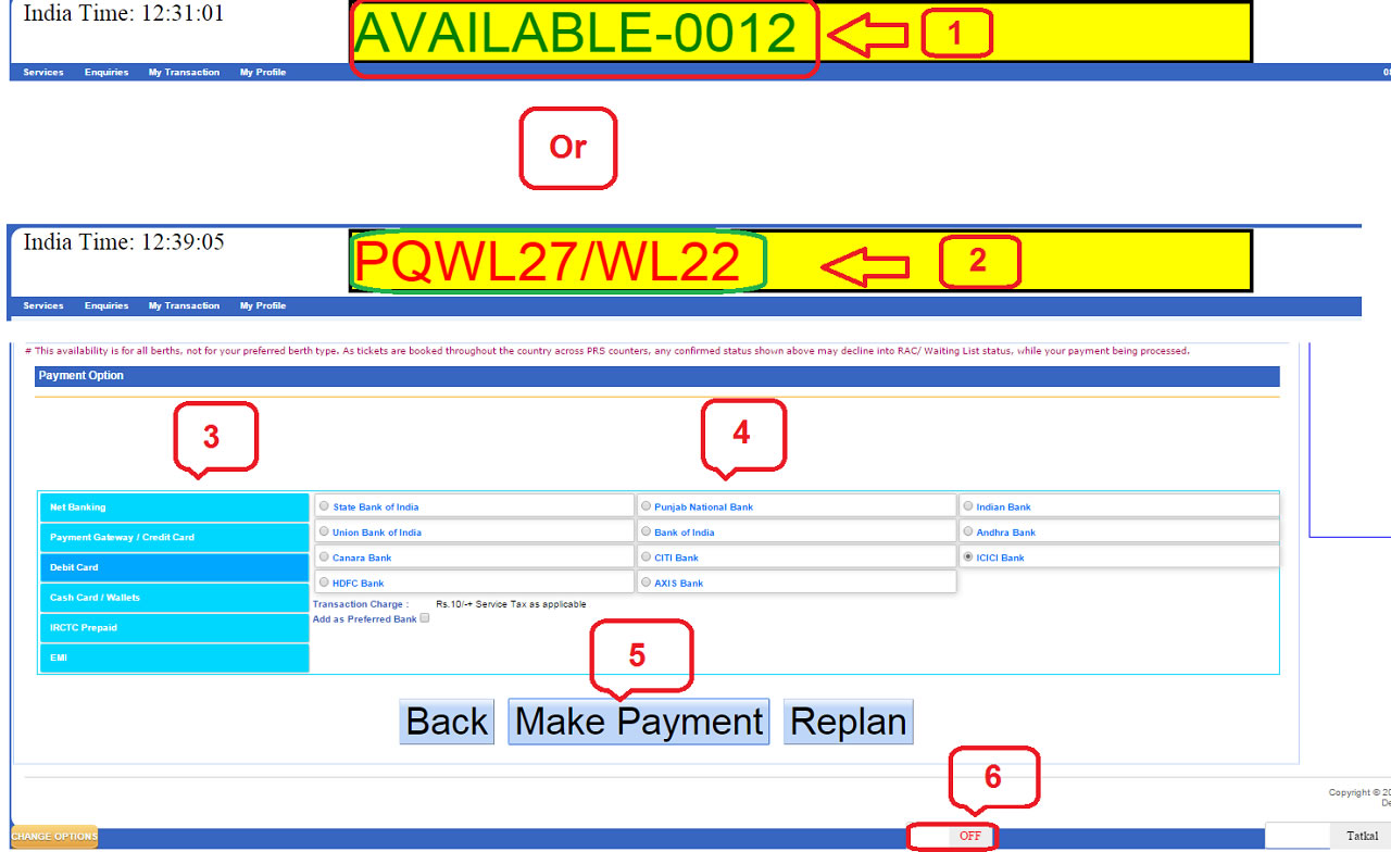 Using Aam Aadmi Tatkal Software at IRCTC - Help | Book Rail Ticket India